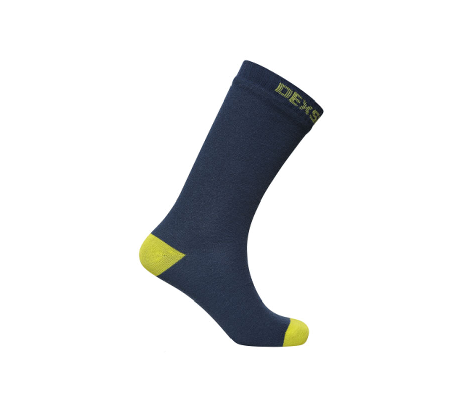 DexShell Ultra Thin - Waterproof Socks - Navy / Lime | eBay